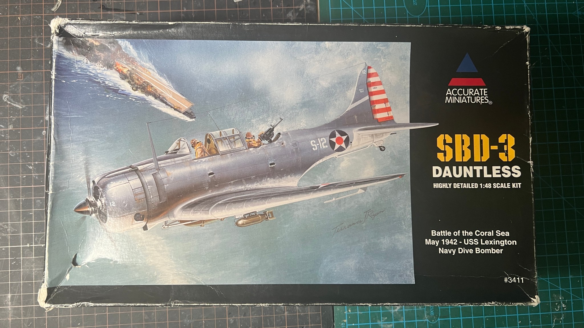 Accurate Miniatures 1/48 SBD-3 Dauntless | Bruce’s-Scale-Models